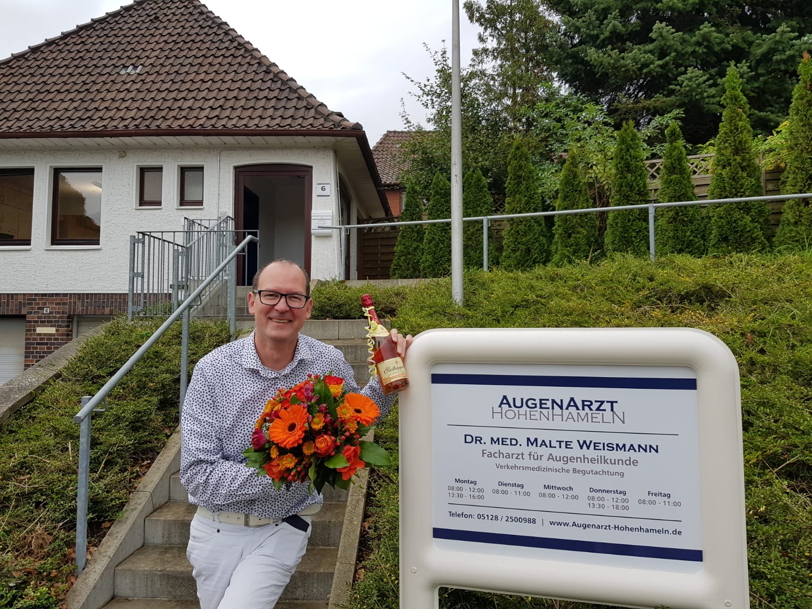 Augenarzt Hohenhameln Dr. med. Malte Weismann - Augenarztpraxis